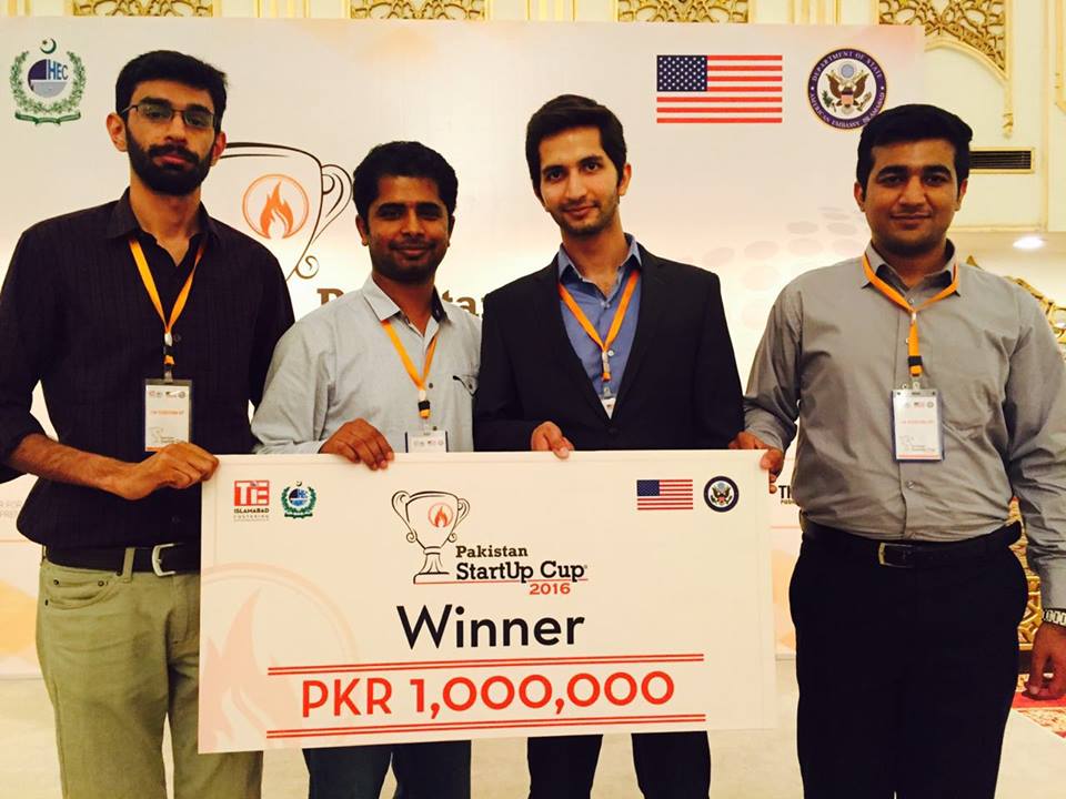Cowlar Wins $10,000 At Pakistan Startup Cup.