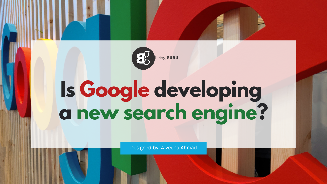 Does Google have plans to develop another search engine?