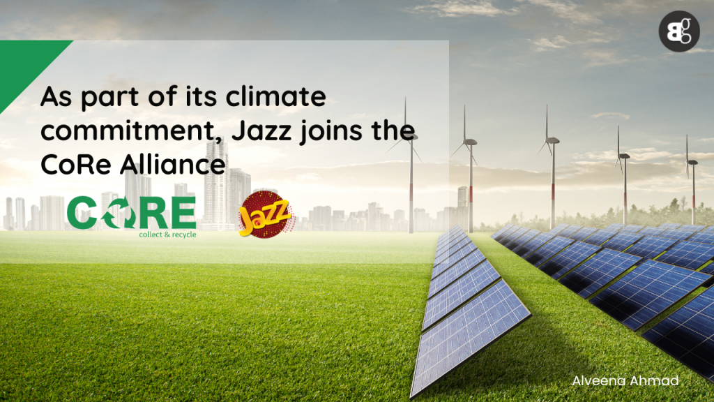 Jazz joins the CoRe Alliance seeing climate commitment