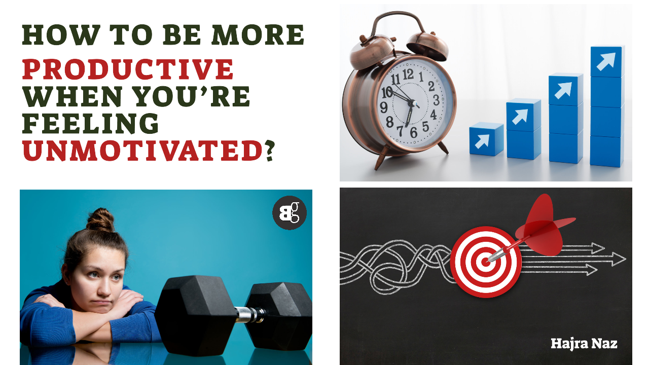 How to Overcome Unmotivation and Boost Your Productivity.