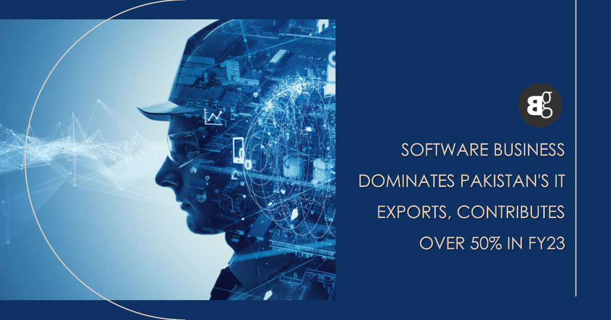 Pakistan's IT exports are dominated by software
