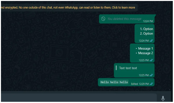 Level Up Your Chats: WhatsApp introduces new text formatting