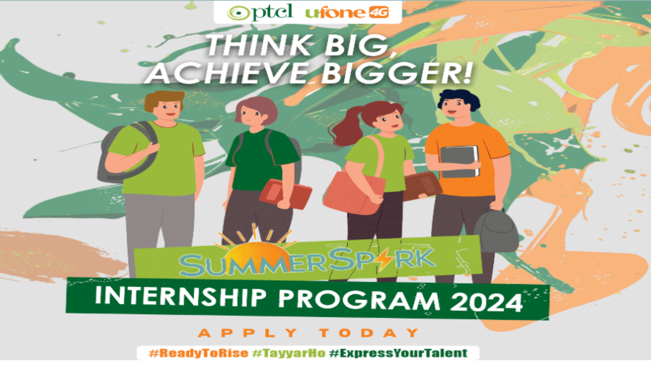 Ufone Announces ‘Summer Spark 2024 Internship Program’