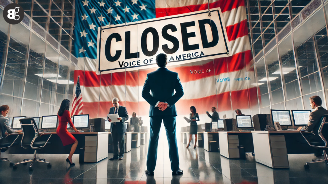 Trump Blocks Funding for Voice of America, US Media Outlets