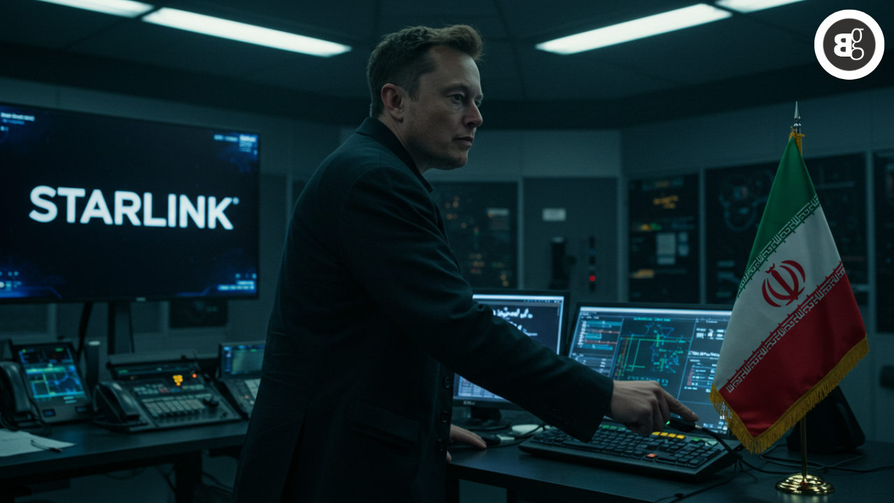 Elon Musk Turns on Starlink in Iran Amid Internet Blackout
