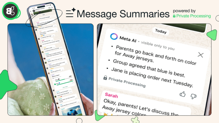 Meta Introduces AI Summaries Feature for WhatsApp Chats