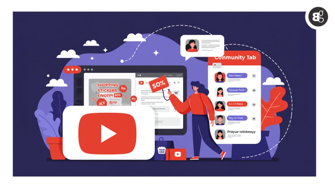 YouTube Adds Shopping Stickers, Expands Community Tools