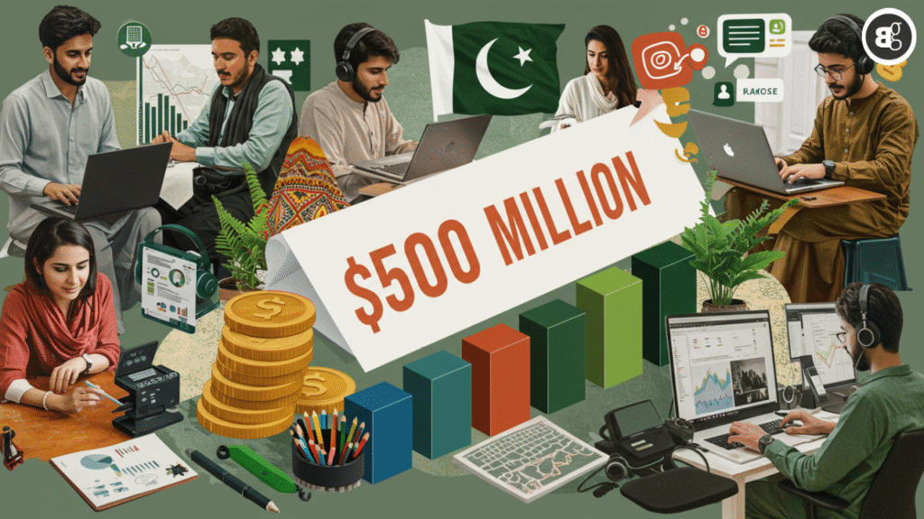 Pakistani Freelancers Generating Over $500 Million a Year