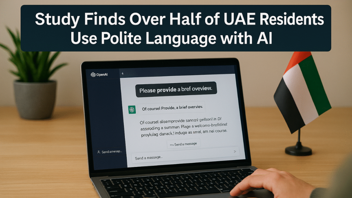 Over Half of UAE Residents Use Polite Language with AI