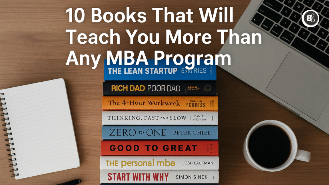 10 Must Books That Teach More Than an MBA