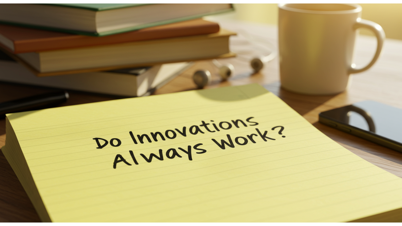 How often do innovations prove to be successful | Being Guru