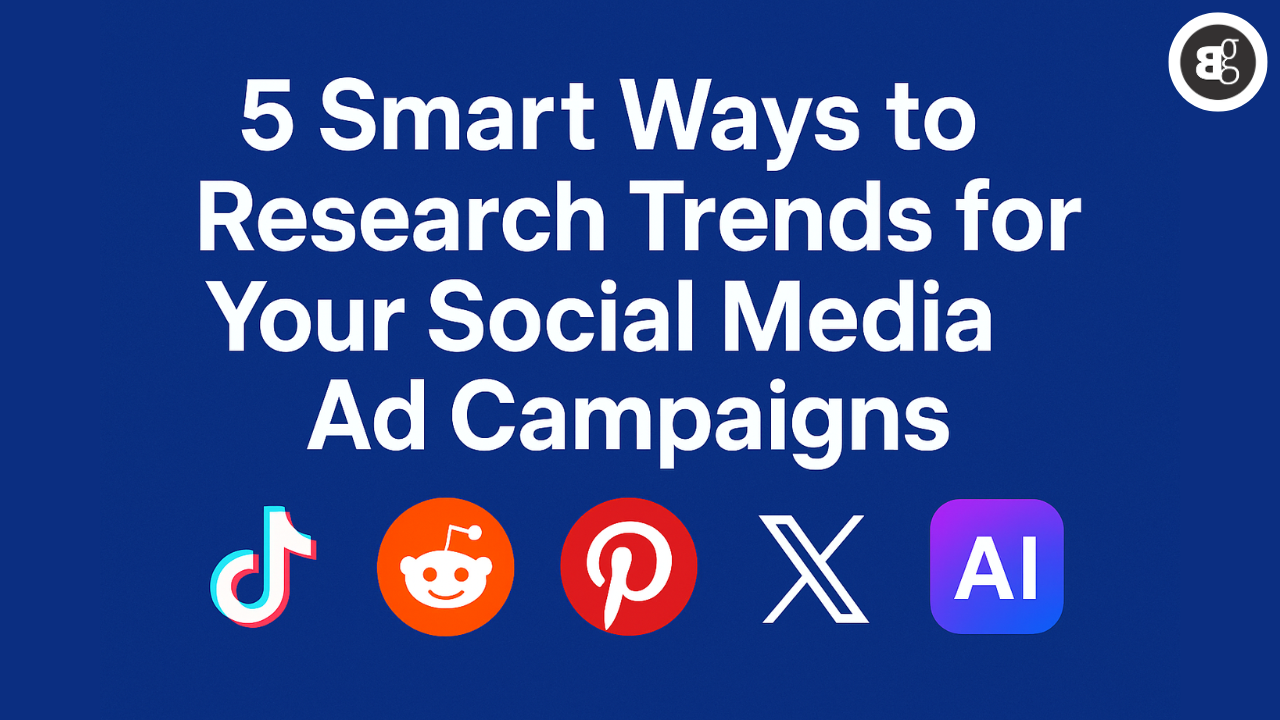 5 Smart Ways to Spot Trends for Social Media Ad Campaigns