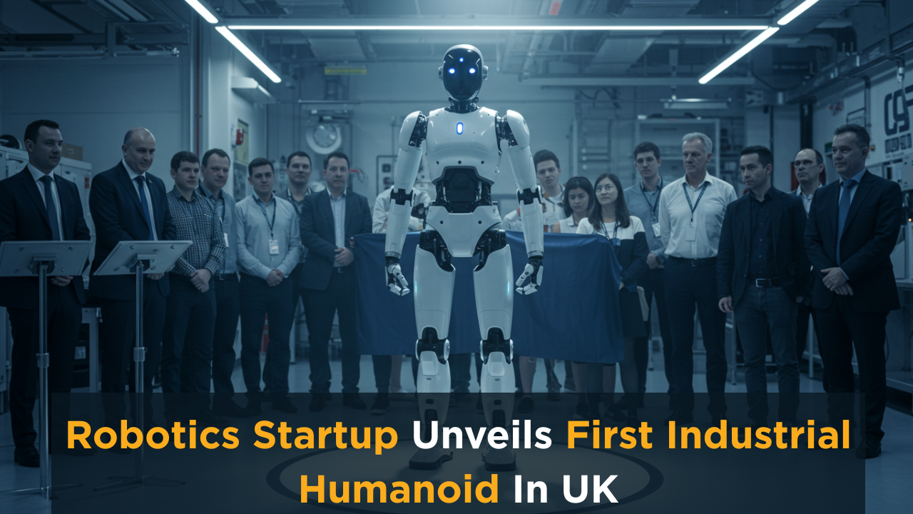 Robotics Startup Unveils First Industrial Humanoid In Uk