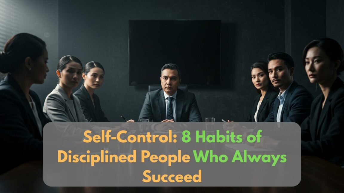 Self-control 8 habits of disciplined people who always succeed | Being Guru
